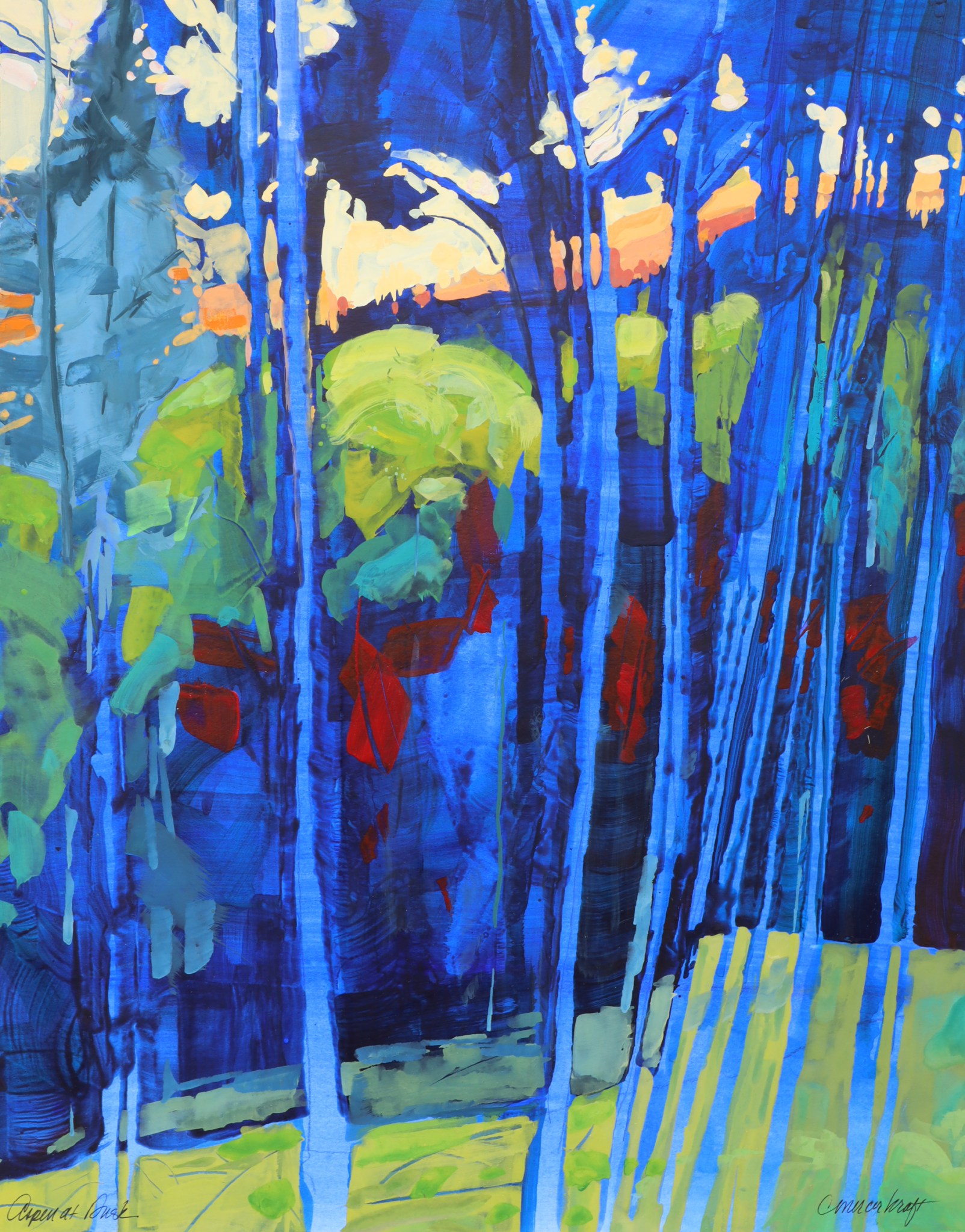 christine mercer kraft / fine art | trout inspired art, landscape ...